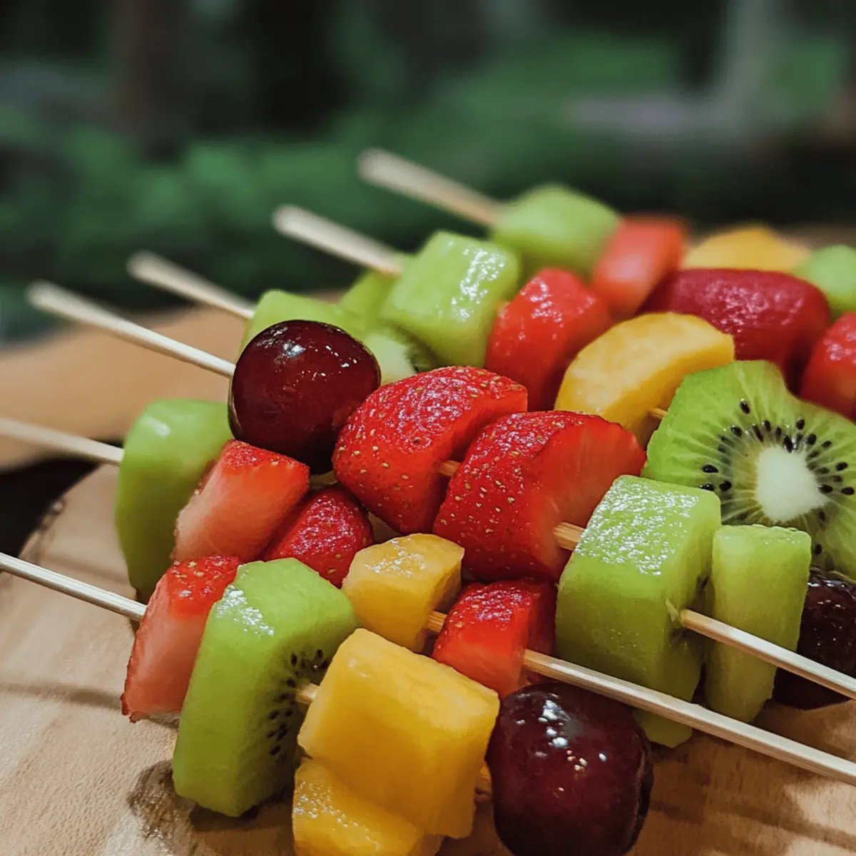 Ultimate Juicy Fruit Kabobs: A Delicious Summer Snack