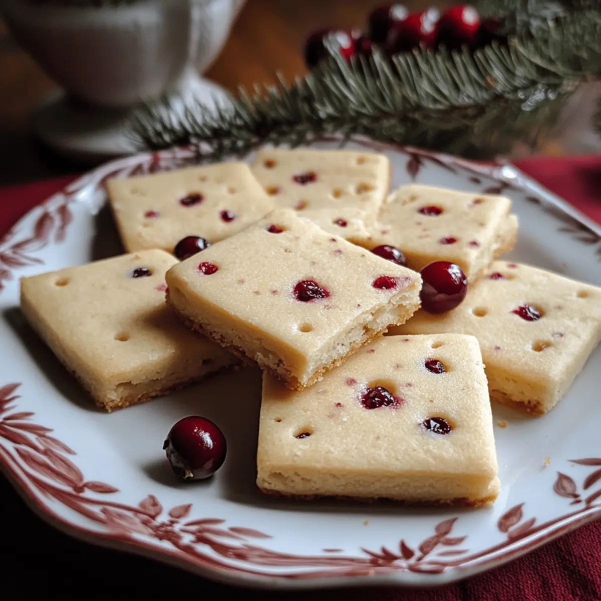 Ultimate Festive Cranberry Shortbread for Crumbly Holiday Joy