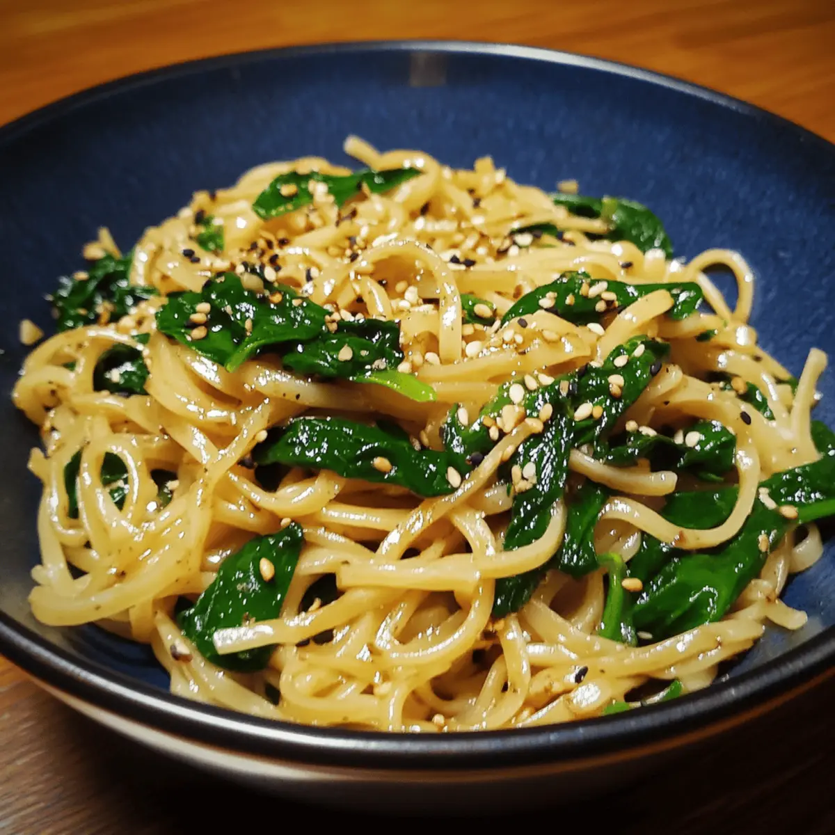Easy Garlic Spinach Noodle Toss for Irresistible Weeknight Meals